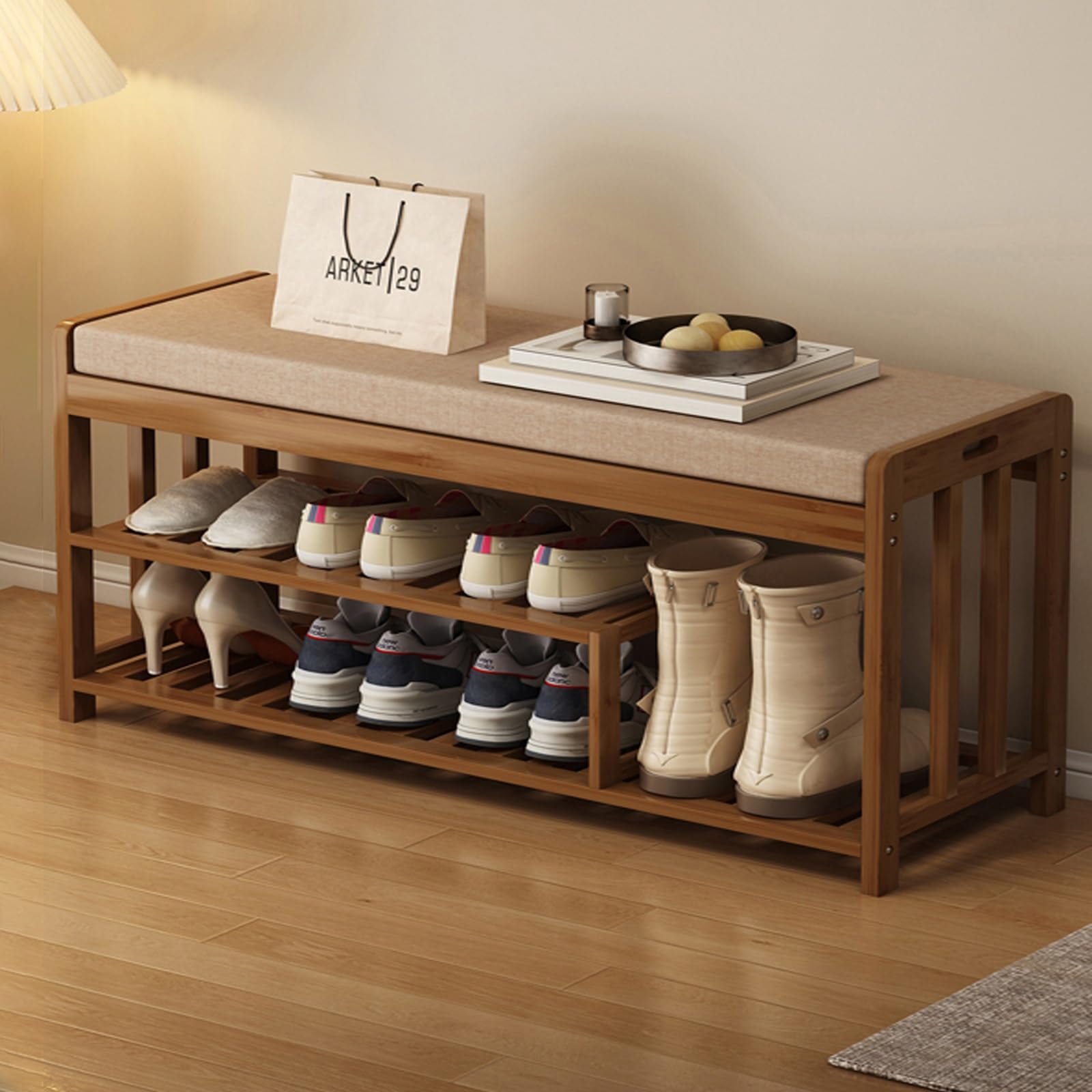 Entry Bench With Shoe Storage SICOTAS Storage Bench Entryway Bench