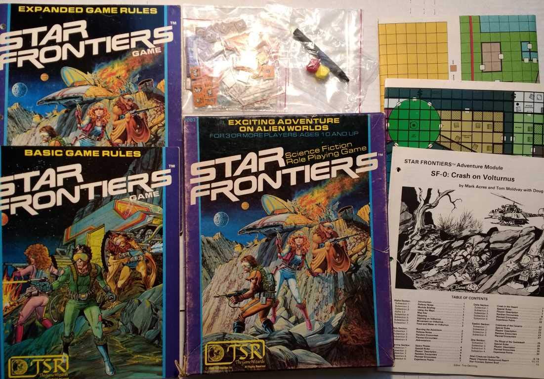 Amazon.com: Star Frontiers [Box Set] (1982) : Everything Else