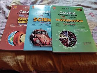 Educart CBSE Class 10 One Shot Question Bank 2024-25 Science ...