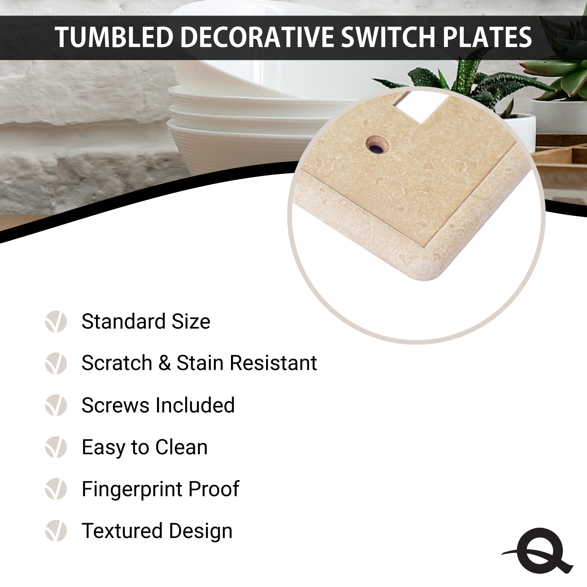 Snapklik.com : Light Switch Cover, Triple Toggle Wall Plate For ...