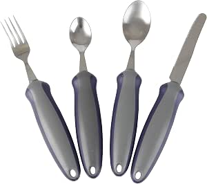 Homecraft Newstead Besteck, Weighted Set Adaptive Dining Aid, Utensil ...