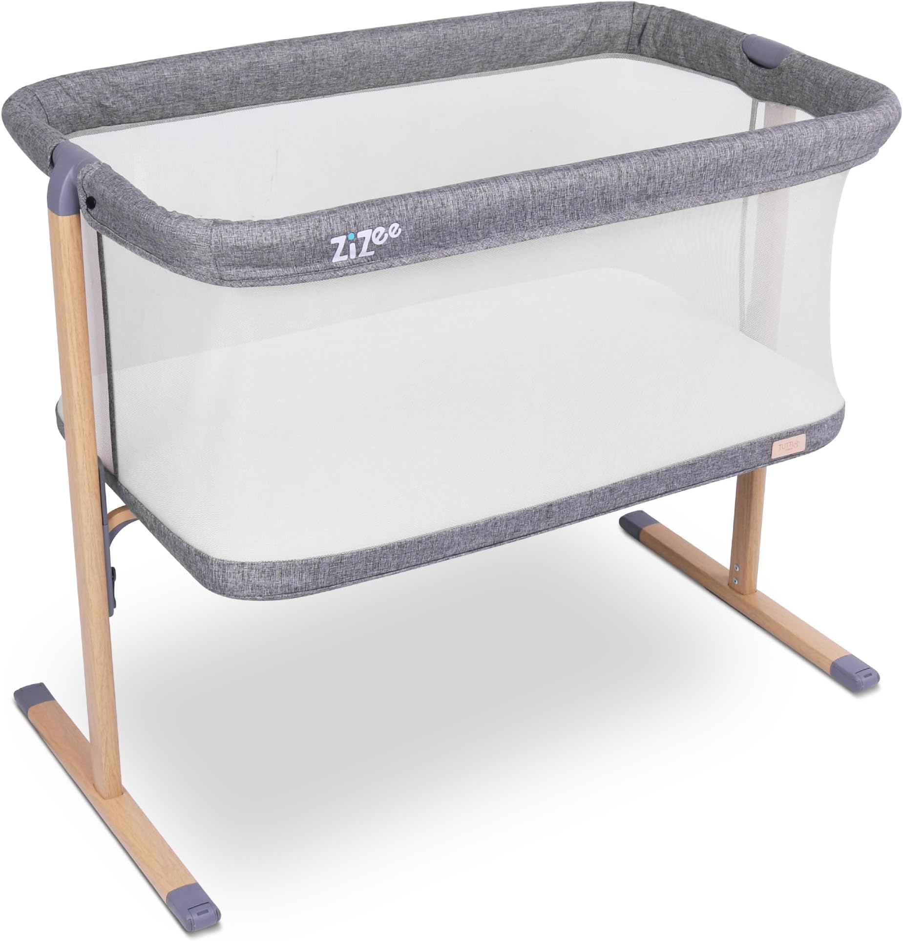 Ickle Bubba Mini Rocker Crib (Space Grey) : Amazon.co.uk: Baby Products