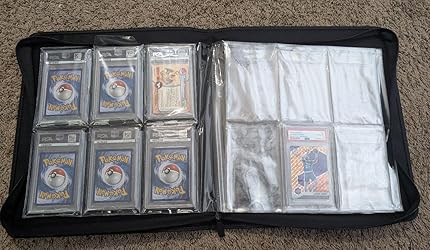 Amazon.com: X PRO Graded Card Binder - Holds 60 Graded Slabs, Suitable ...
