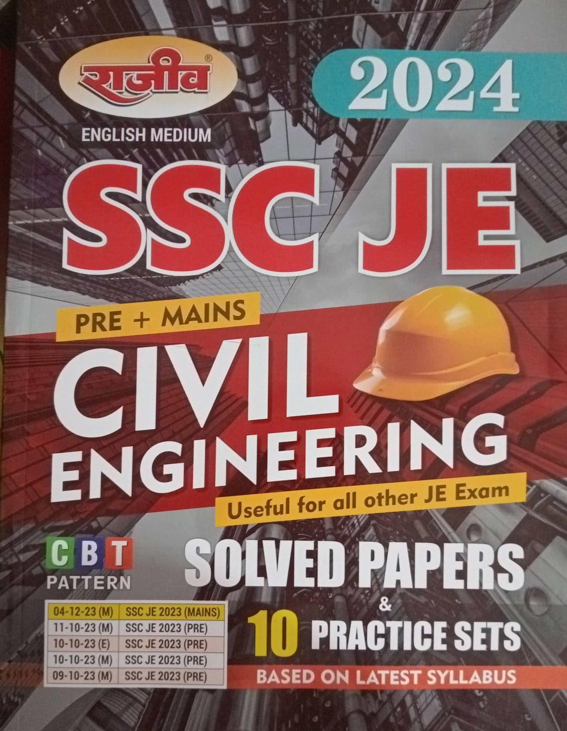 Buy Rajiv SSC JE Civil Engineering (Pre+Mains) 2024 Book Online at Low ...