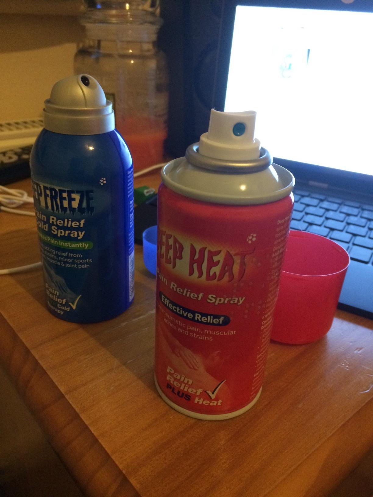 Deep Heat, 150ml Freeze Cold Spray : Amazon.co.uk: Health & Personal Care