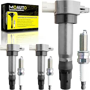 Amazon.com: MOAUTO Set of 3 Ignition Coils Pack UF681 1321580003 & 3 ...