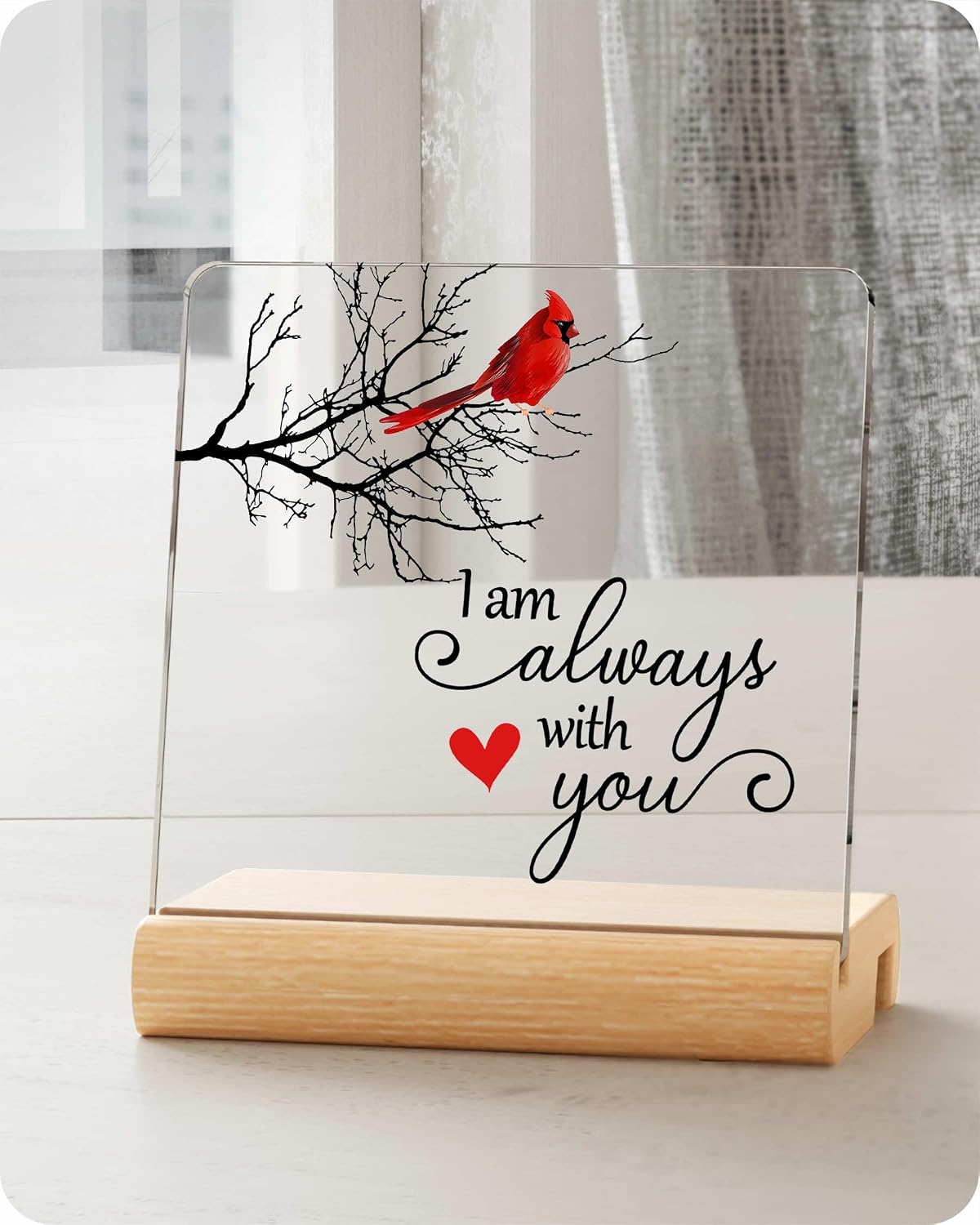 Amazon.com: Red Cardinal Gifts, Funeral Favors Decor Grieving Memorial ...