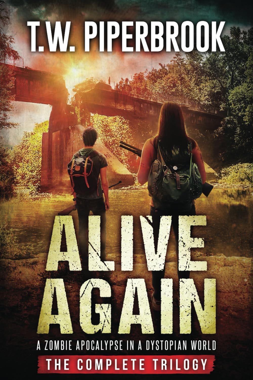Amazon.com: Alive Again: The Complete Zombie Apocalypse in a Dystopian World Trilogy ...