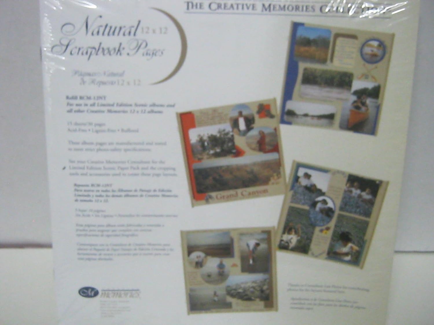 Amazon.com: Creative memories 12x12 natural scrapbook pages