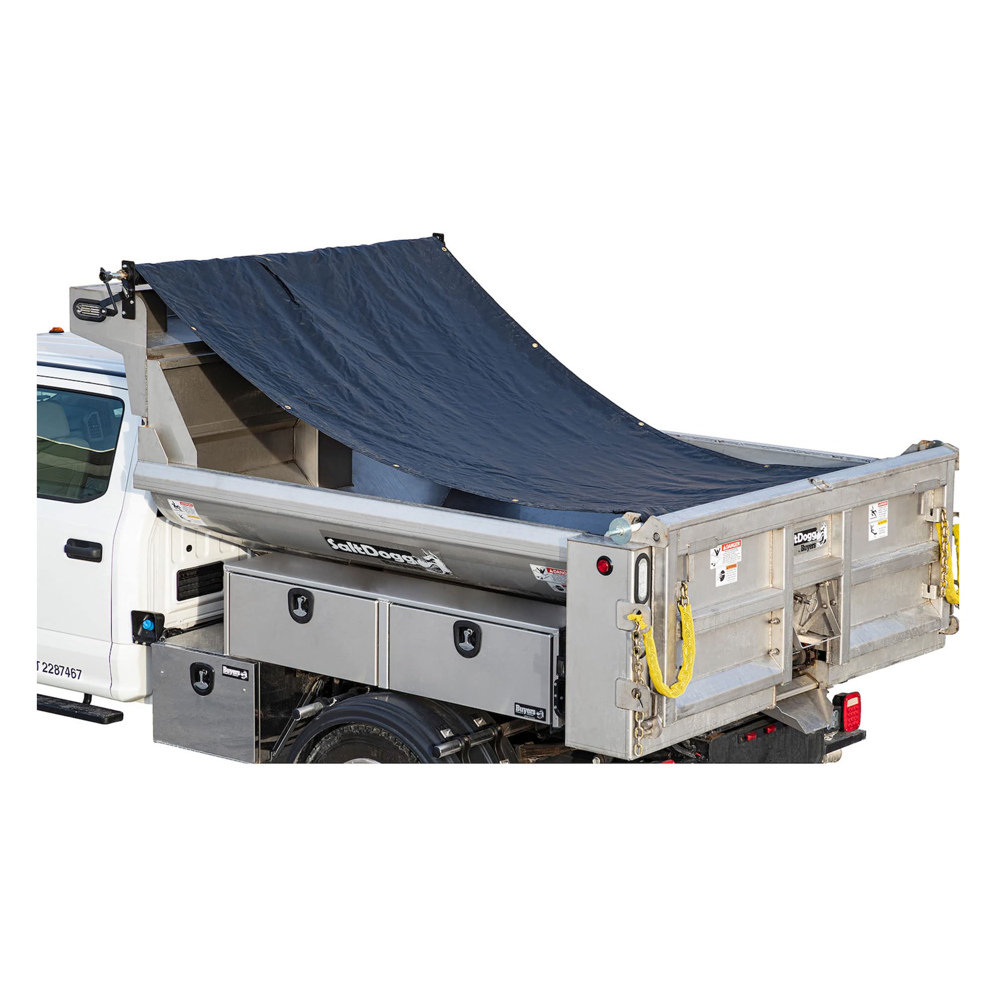 Buyers Products DTR7515 Manual Alumium Tarp System, 7-1/2 FT x 15 FT ...