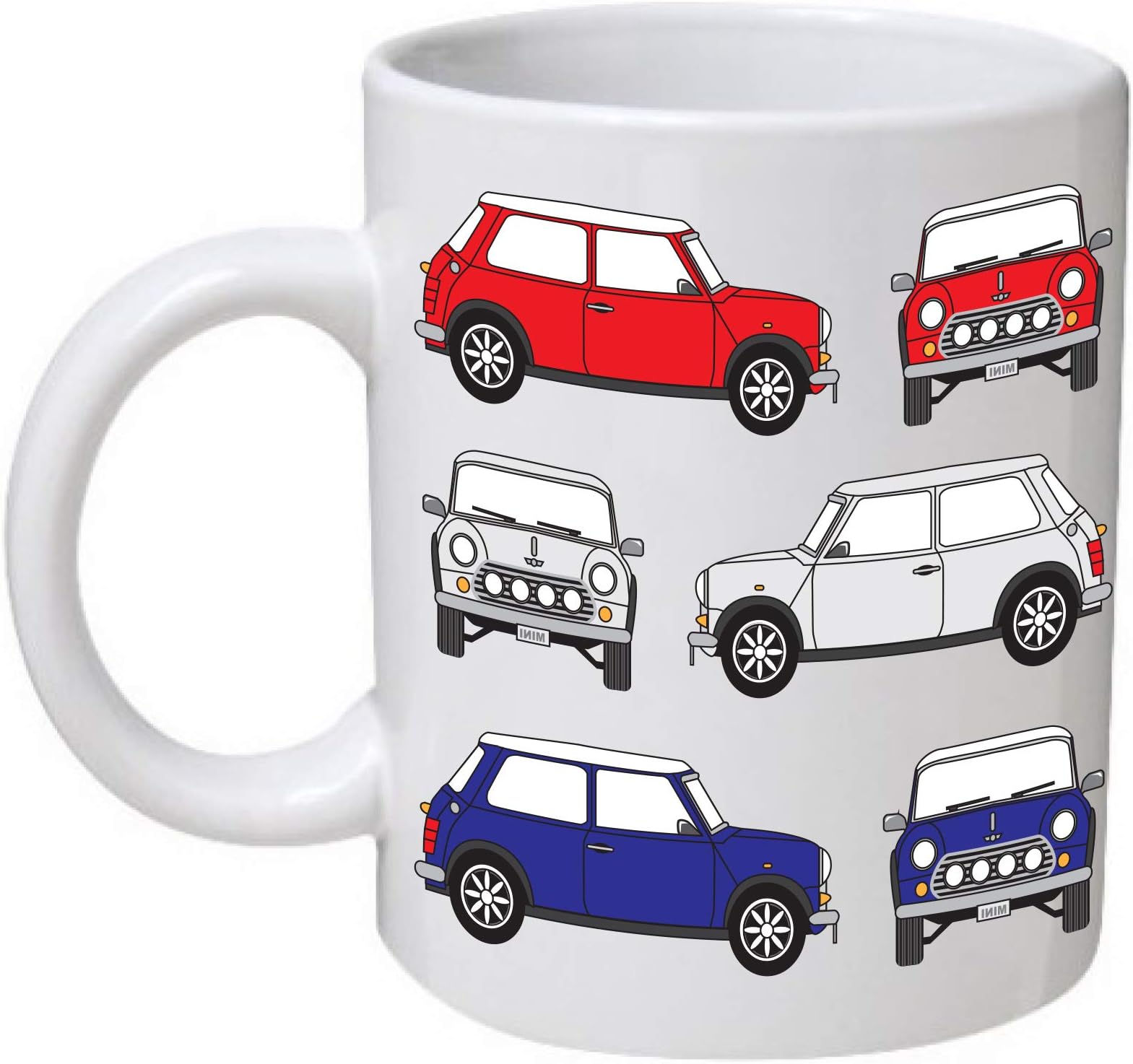 Classic Car Mug. Mk1 Austin Mini Cooper S - The Italian Job ...