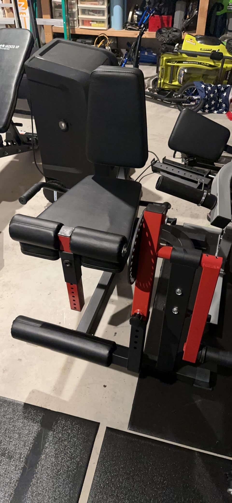 $32/mo - Finance Merax Adjustable Leg Extension Machine, Leg Curl ...