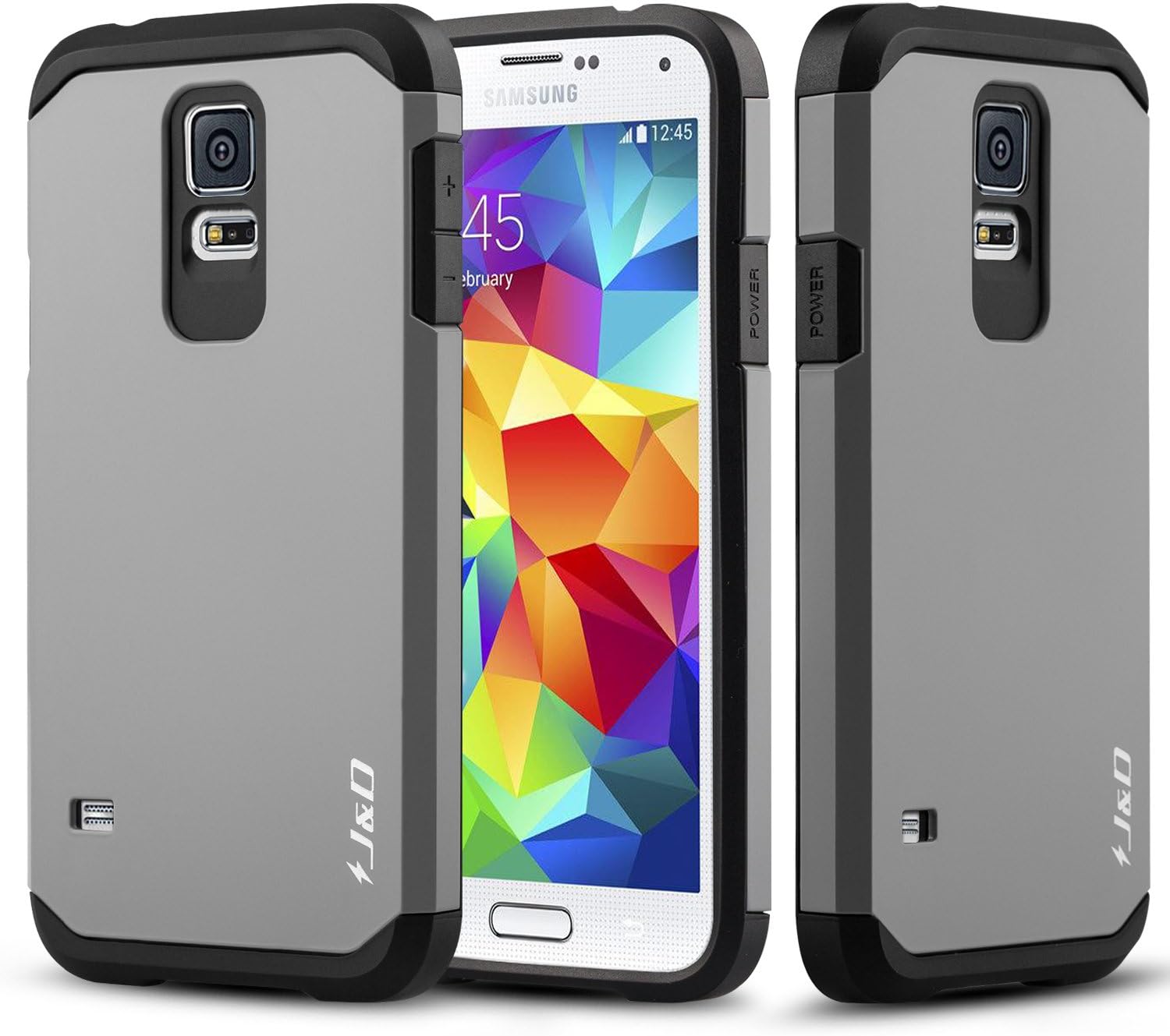 Jeylly Galaxy S5 Case, for Samsung S5 Cover, Shock Absorbing Hard ...