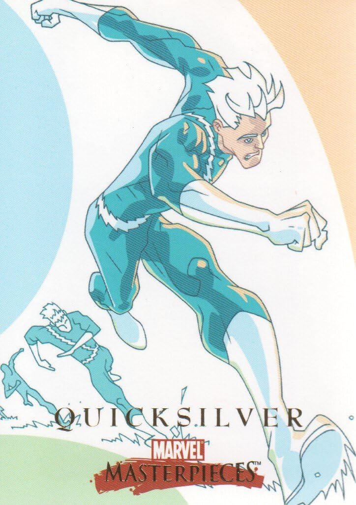 Amazon.com: 2008 Marvel Masterpieces 2 Trading Card #65 Quicksilver ...