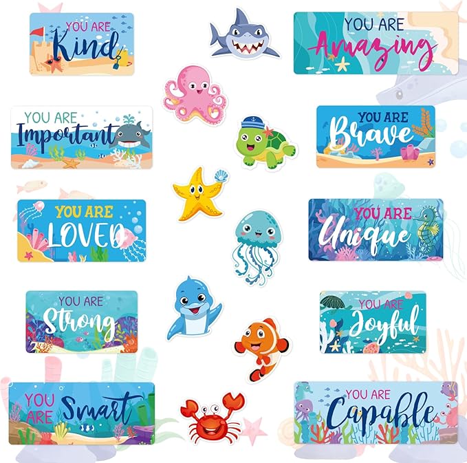 Amazon.com: Whaline Under The Sea Bulletin Board Decoration Back to ...