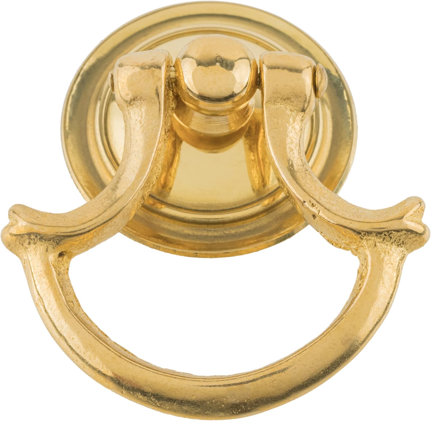 Colonial Revival Large Brass Bow Drawer Pull | Handle for Antique ...