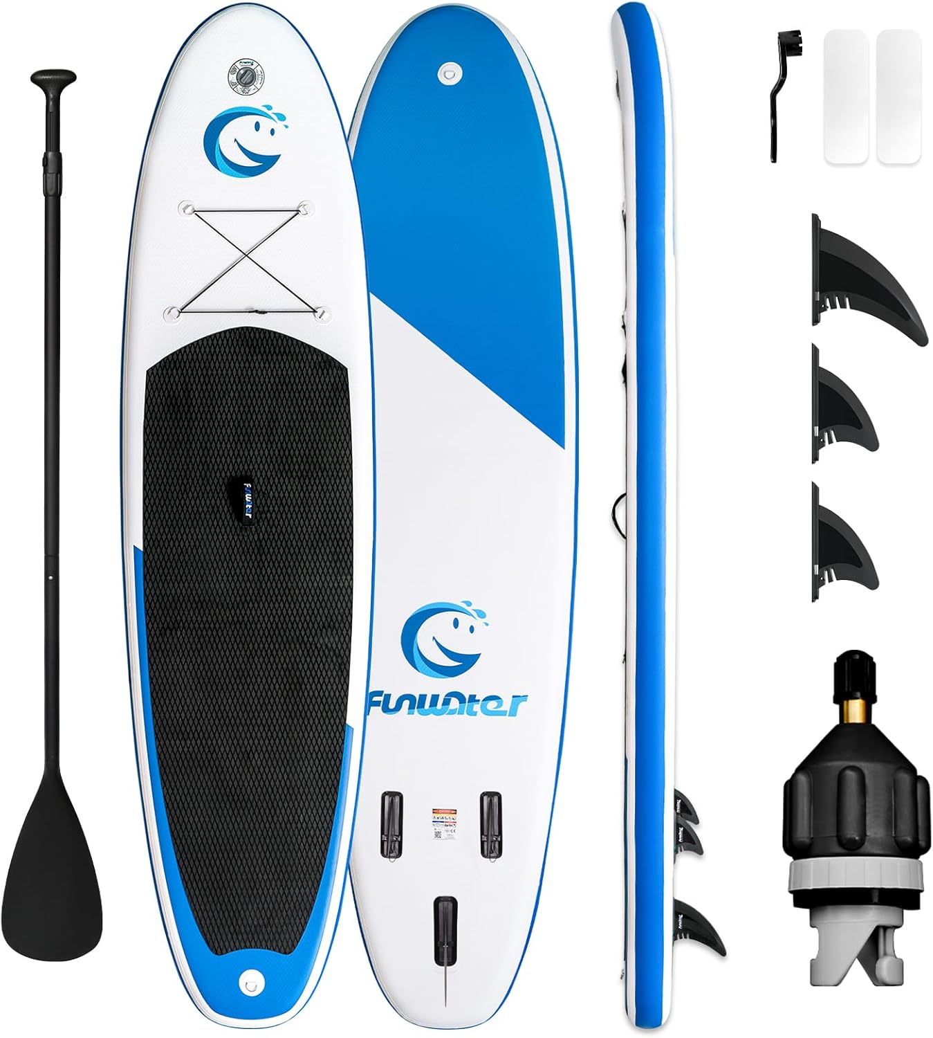 FunWater Inflatable 11'×33"×6" Paddle Board Inflatable SUP Inflatable ...