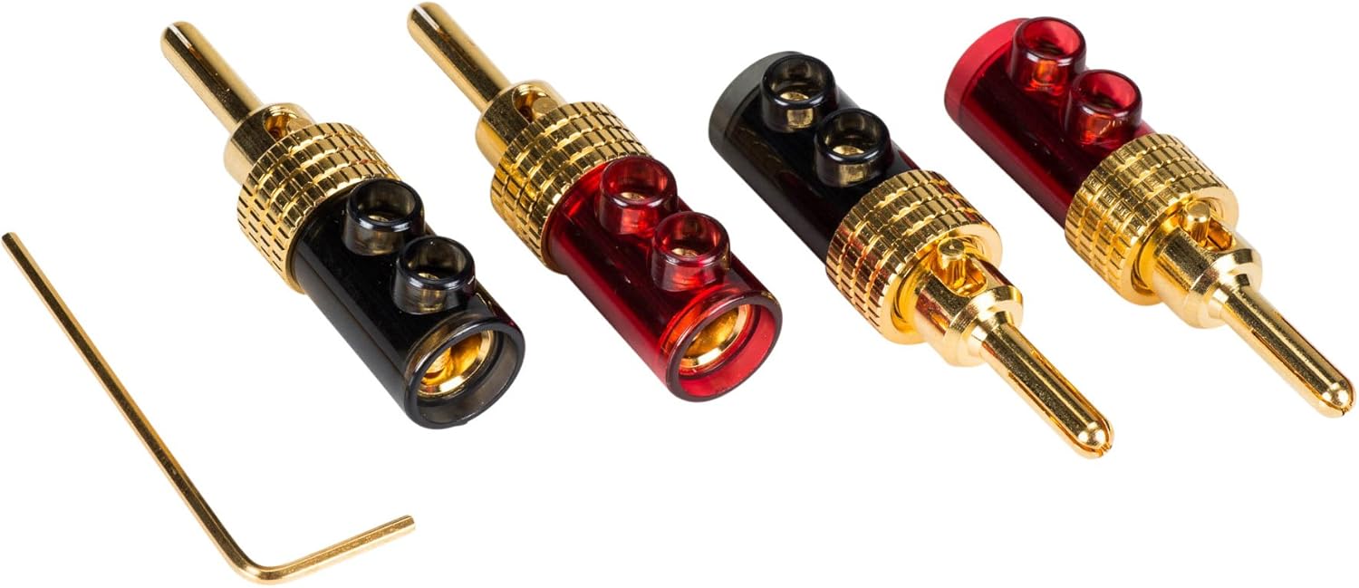 Amazon.com: Expanding Banana Plug with Dual Set Screws and Poly ...