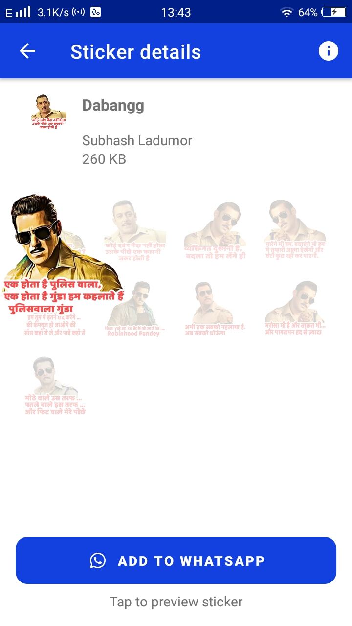 Bollywood – Hindi Stickers for WhatsApp - App on Amazon Appstore