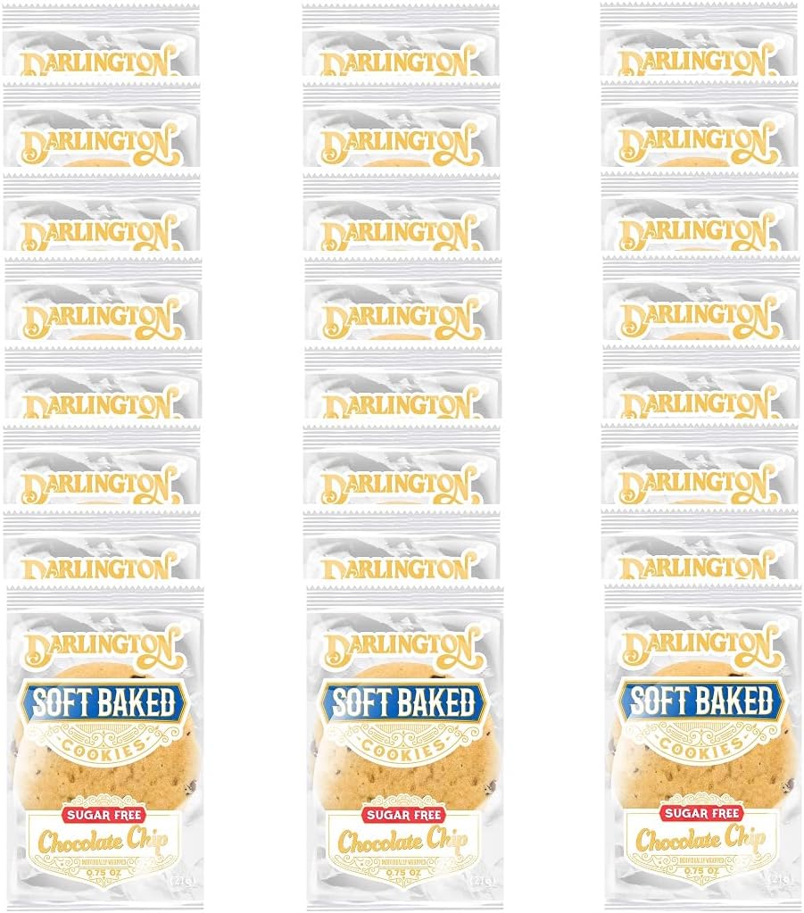 Amazon.com: Darlington Sugar Free Chocolate Chip Cookie | .75 Ounces ...