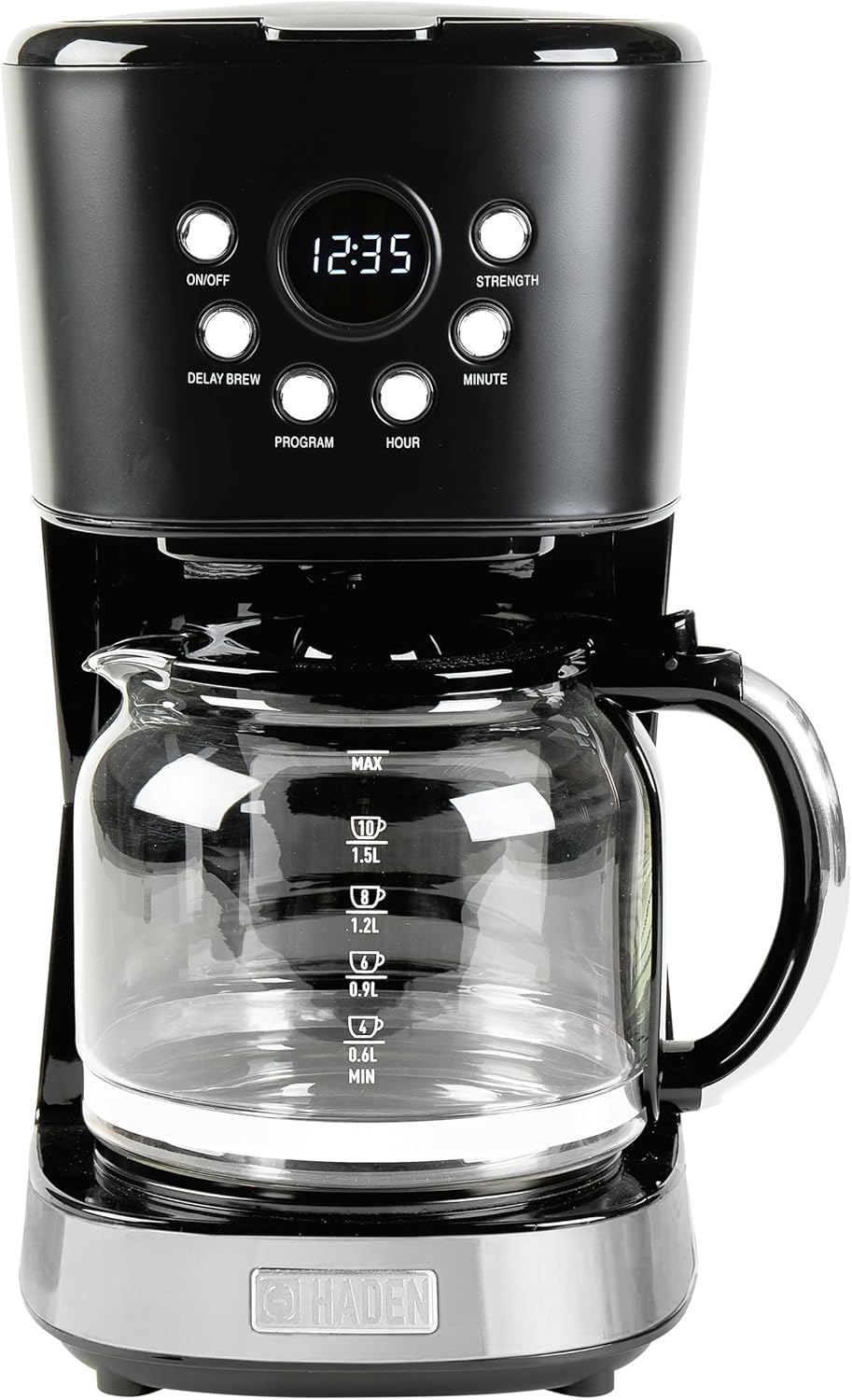 Amazon.com: Haden Coffee Machine, 12 Cup Programmable Drip Coffee Maker ...