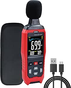 Sound Level Meter Data Logger Decibel Meter with Record Function ...