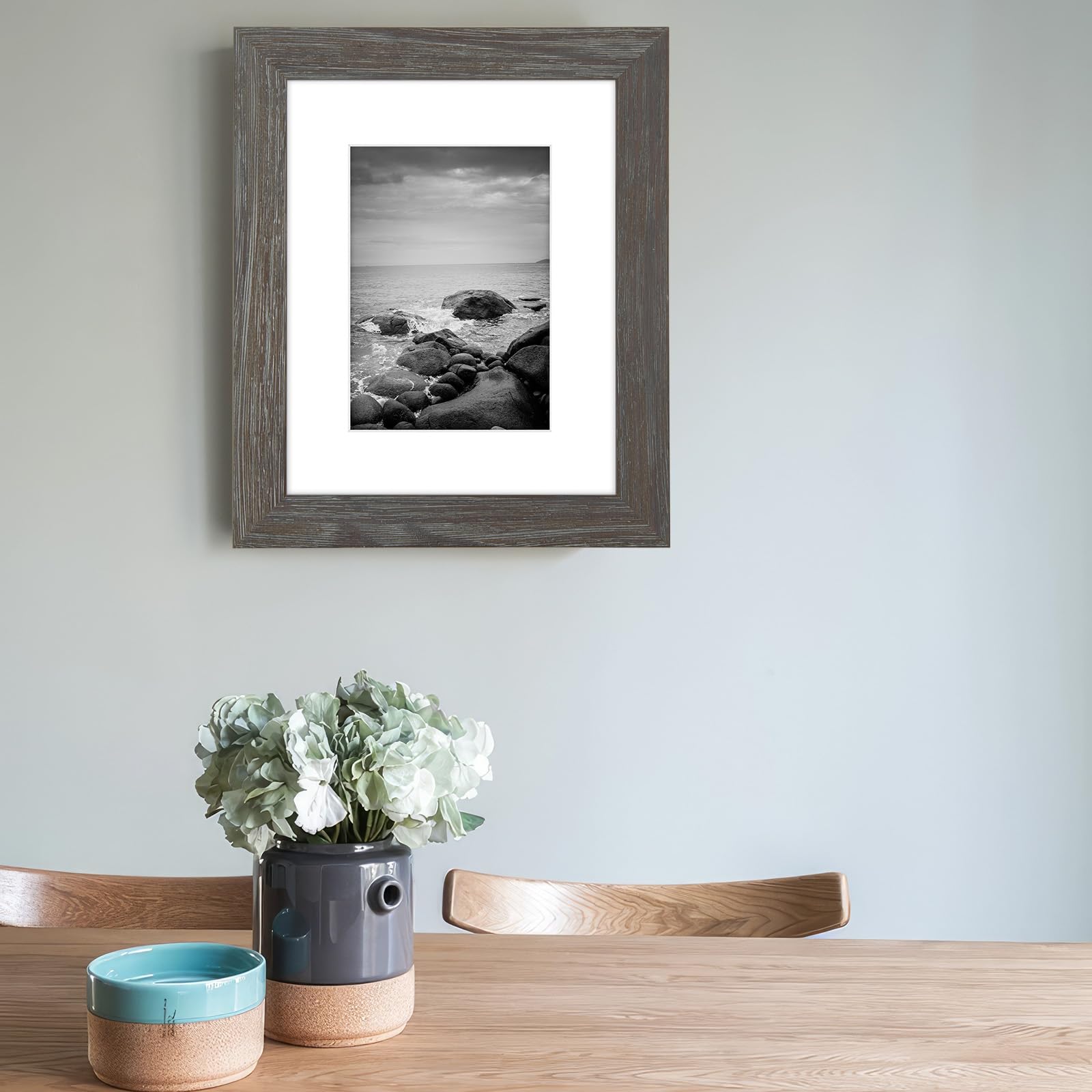 Snapklik.com : DUCIHBA 8 X 10 Inch Rurstic Farmhouse Picture Frames ...