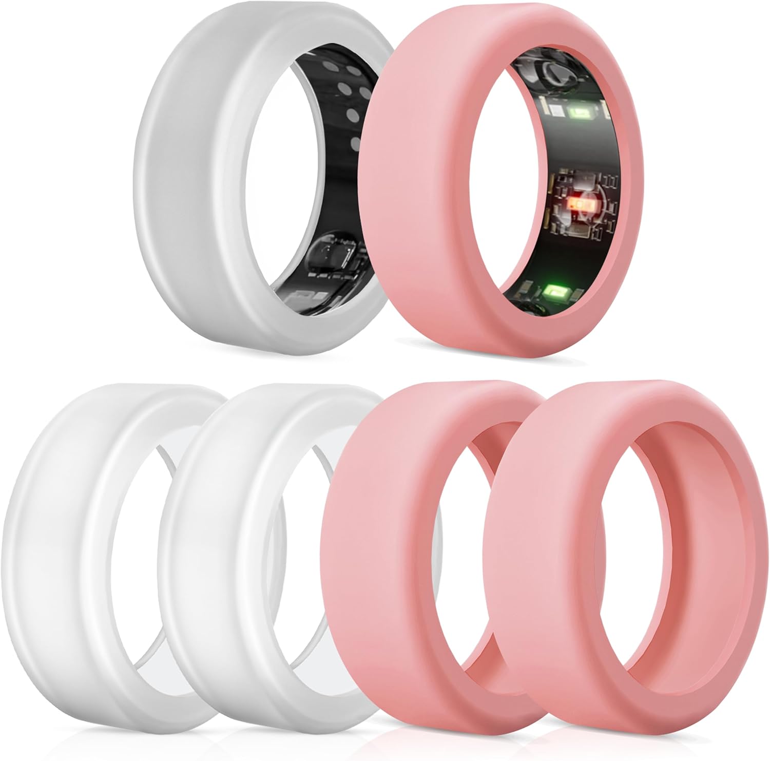Amazon.com: 6 Pack Rings Protector Compatible with Oura Ring Gen 4/Oura ...