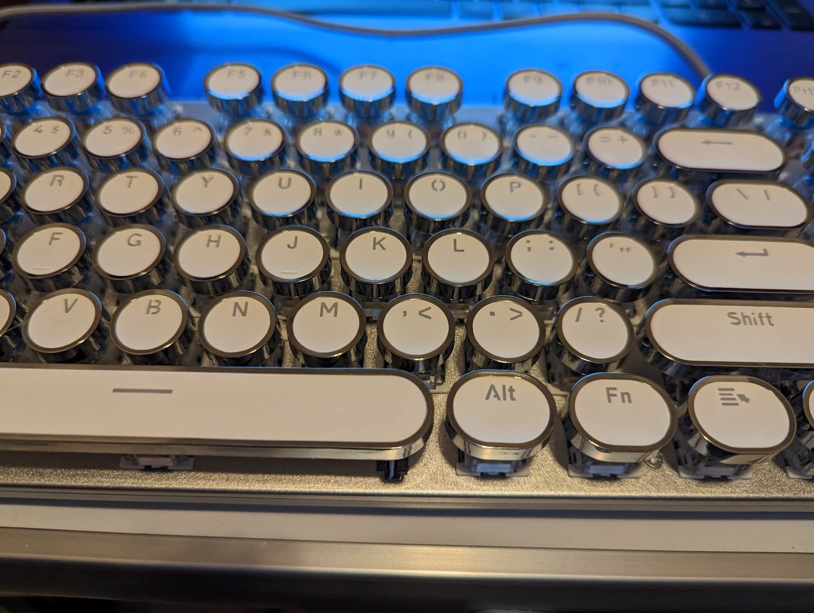 $11/mo - Finance AULA F2088 Typewriter Style Mechanical Gaming Keyboard ...