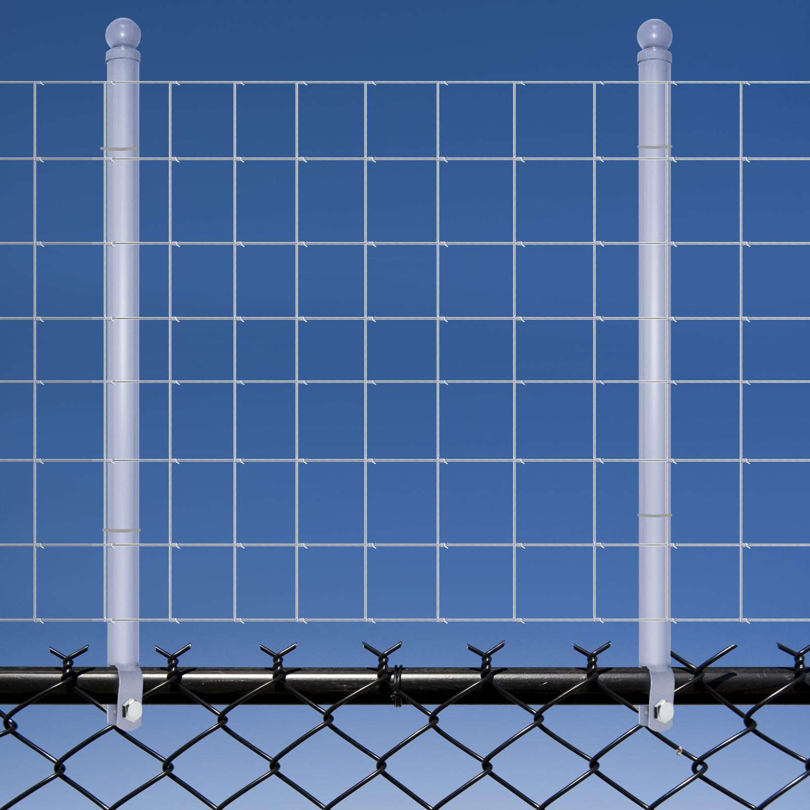 Chain Link Fence Post Extension Sleeves
