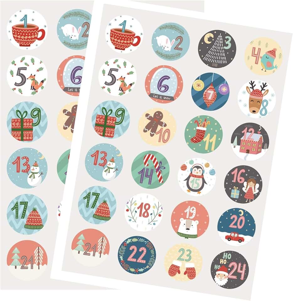 Amazon.com: advent stickers