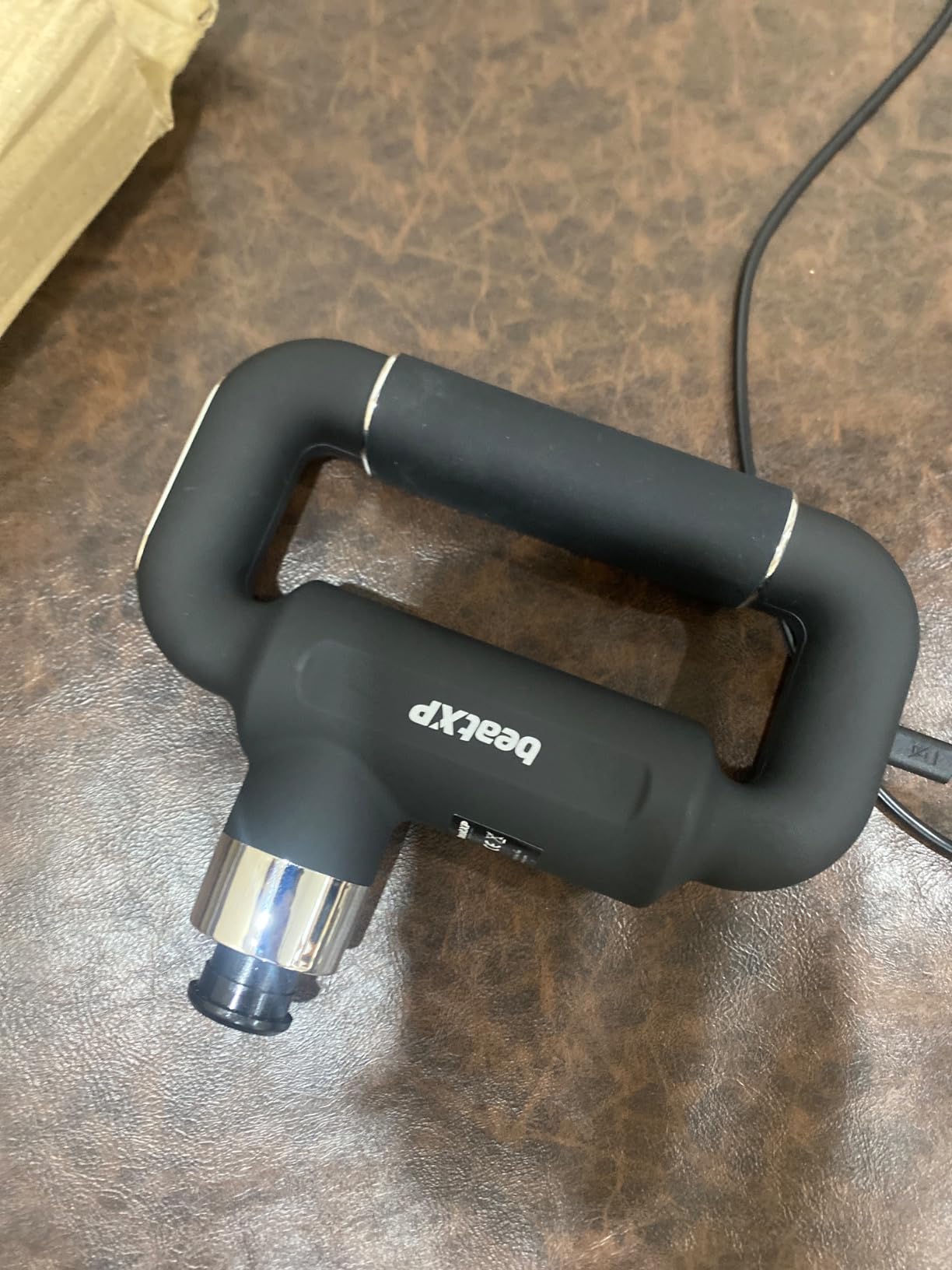 beatXP Bolt Plus Massage Gun | Body Massager | Touch Display - 8mm Deep ...