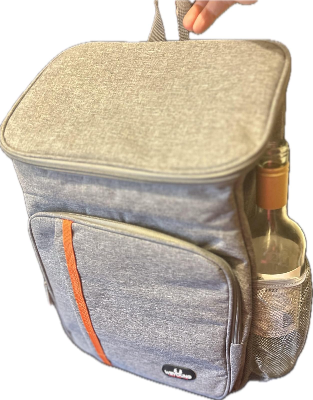 Bagtopia Camping Cooler Backpack 25 Cans, Leak Proof Soft Insulated ...