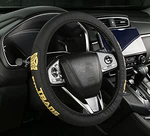 Amazon.com: Retractable Leather Steering Wheel Cover fit for ...