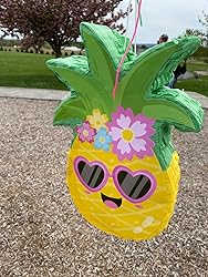 Amazon.com: Small Pineapple Pinata Summer Fruit Pinatas with Blindfold ...