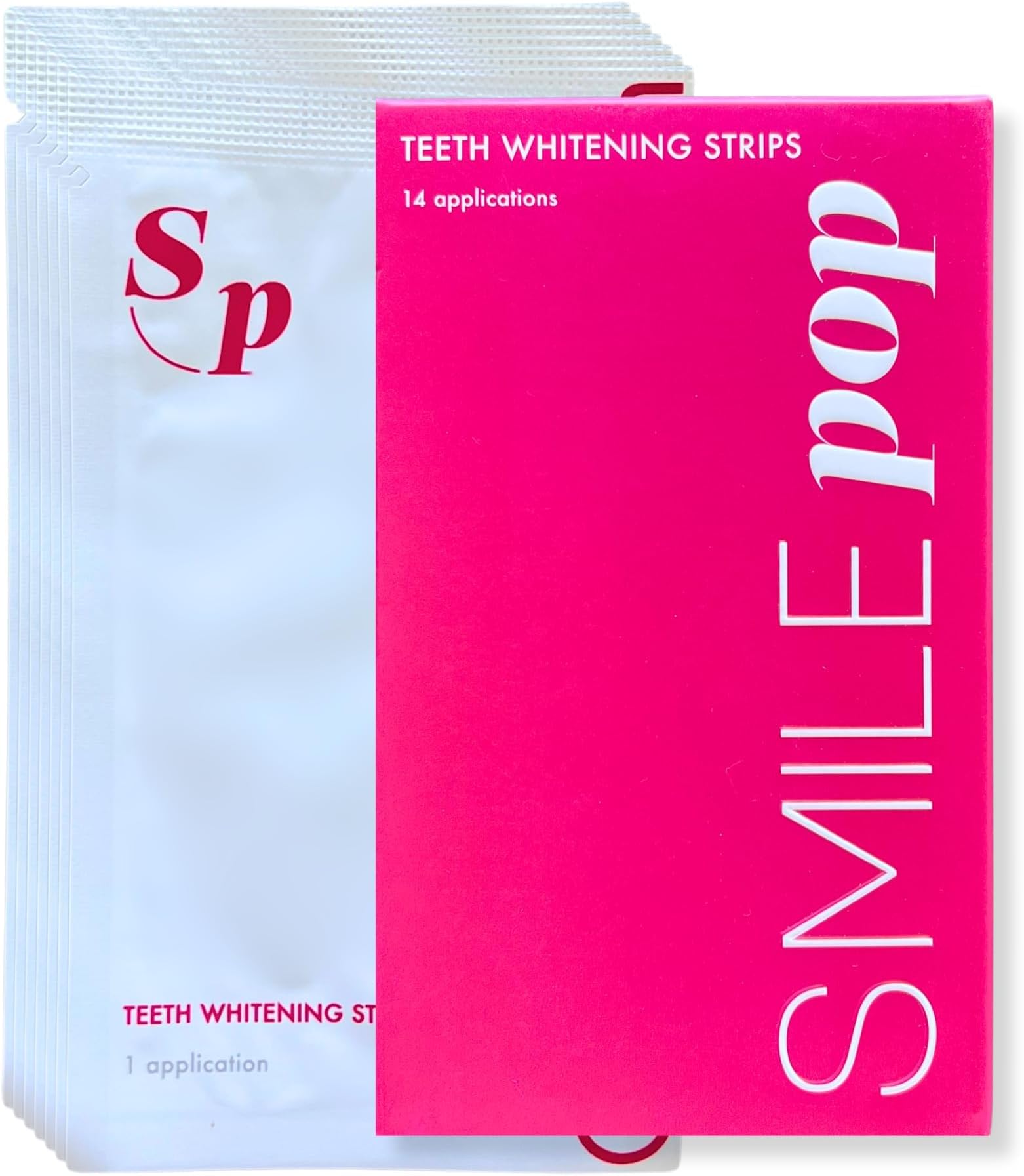 Amazon.com: Smile Pop Teeth Whitening Strips Removes Stubborn Stains ...