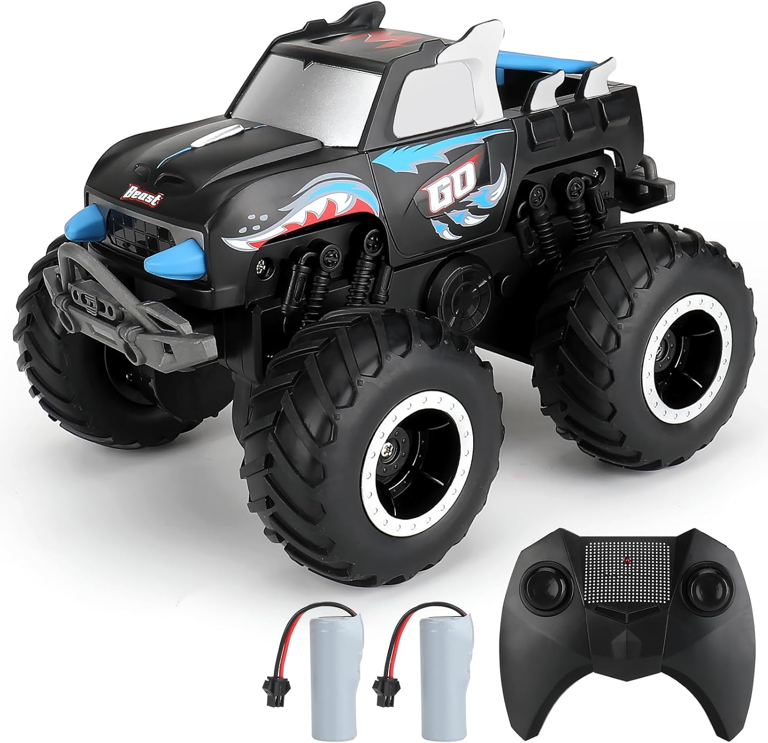 KADAYAYA Remote Control Monster Truck 1:20 4WD All Terrain RC Car ...