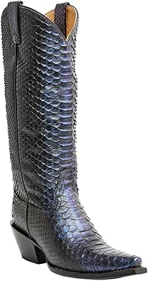 Amazon.com | Idyllwind Women's Slay Exotic Python Tall Western Boot ...