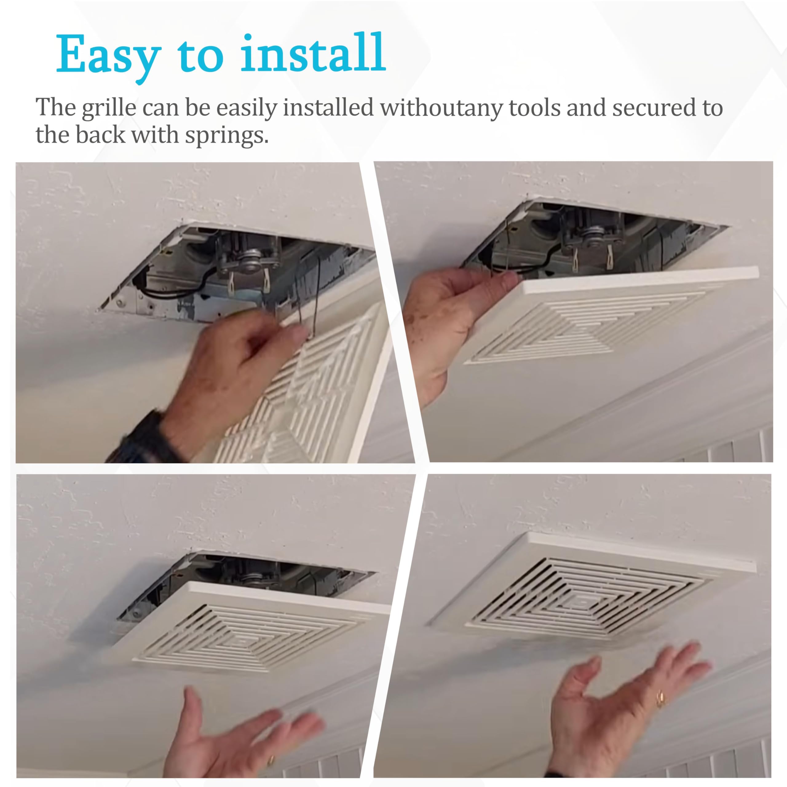 Bathroom Exhaust Fan Cover Parts What Parts Do I Need To Install An