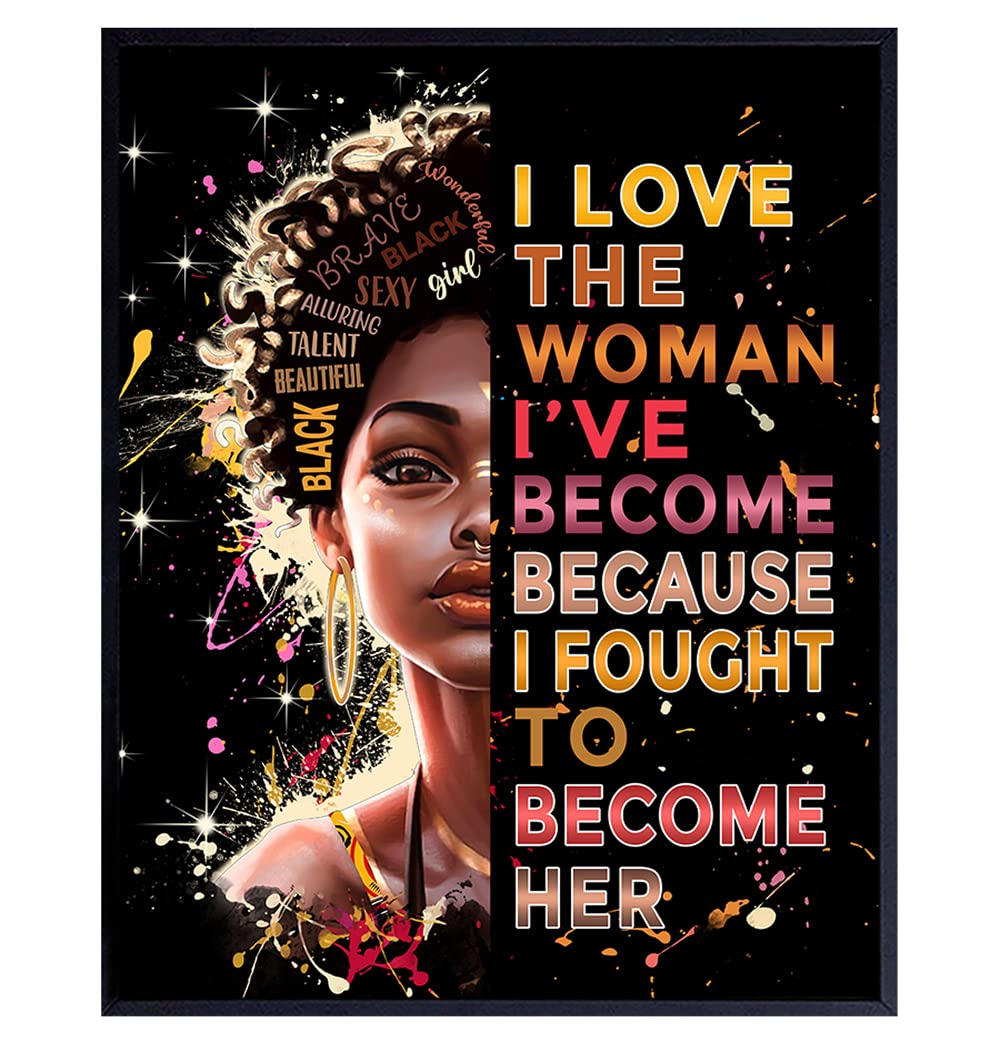 Amazon.com: African Americans Motivational poster - Black women ...