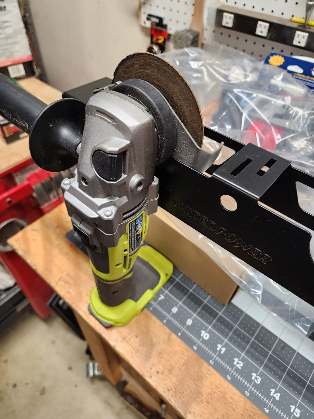 $7/mo - Finance UNITEDPOWER Angle Grinder Holder - 2 Bay Angle Grinder ...