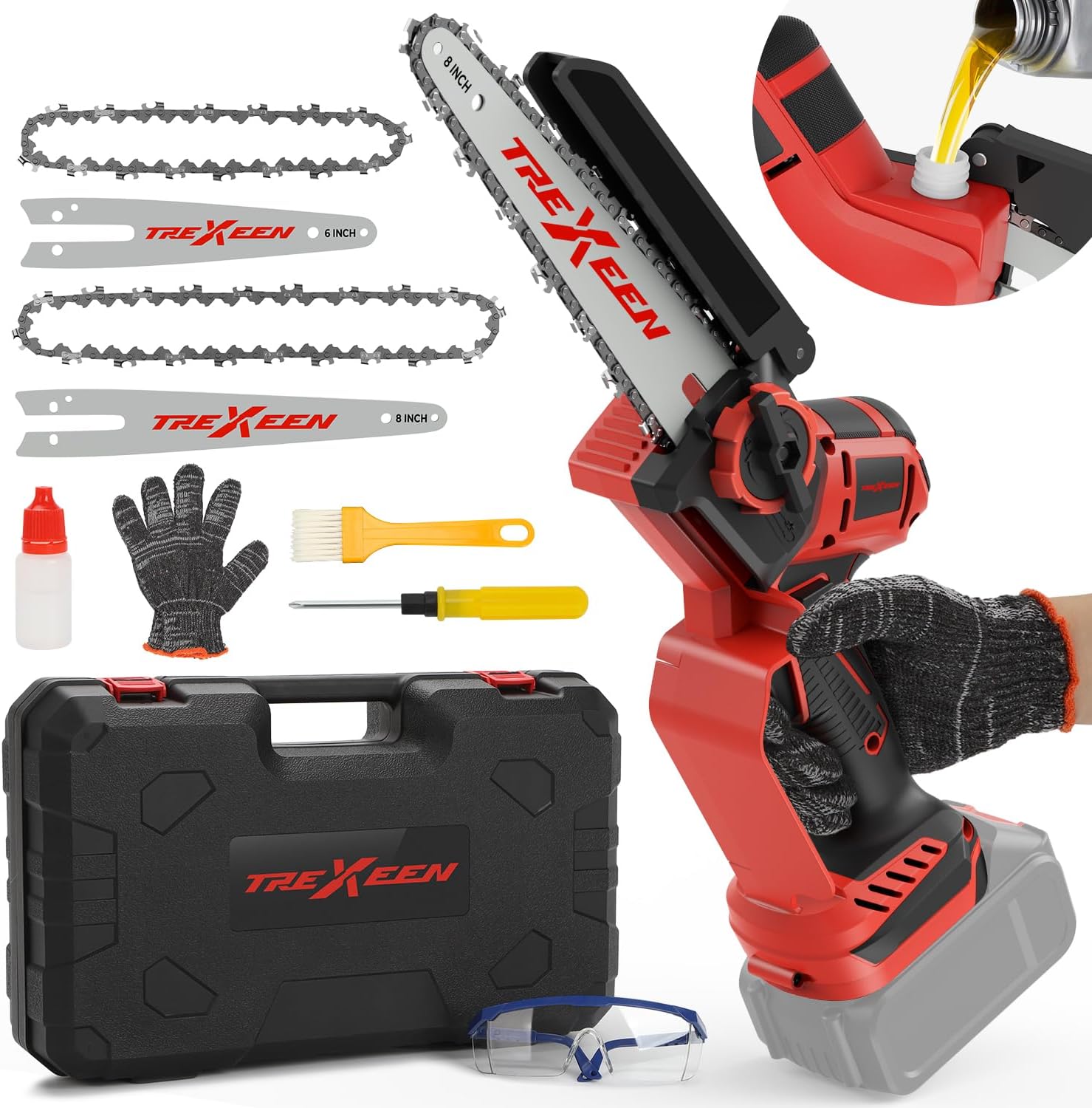Amazon.com: Milwaukee M18 FUEL 8 in. 18V Lithium-Ion Brushless HATCHET ...