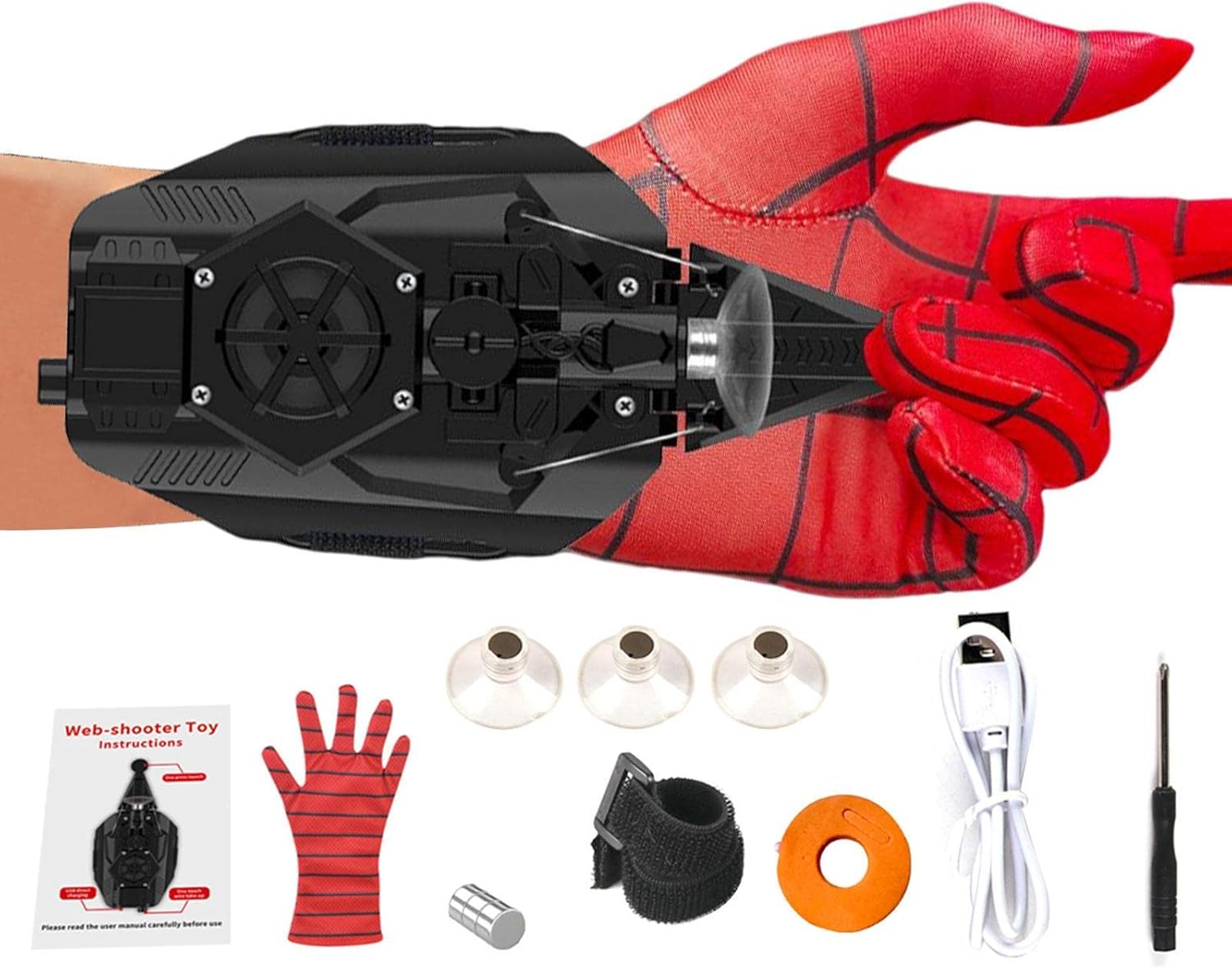 Web Shooters for Kids - Spider Launcher Gloves String Toy,Web Shooter ...