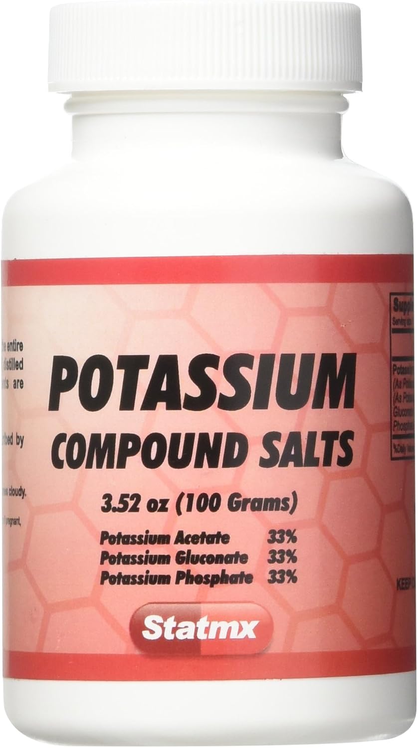 Amazon.com: Statmx Potassium COMPOUND SALTS 100 grams (for daily Juices ...
