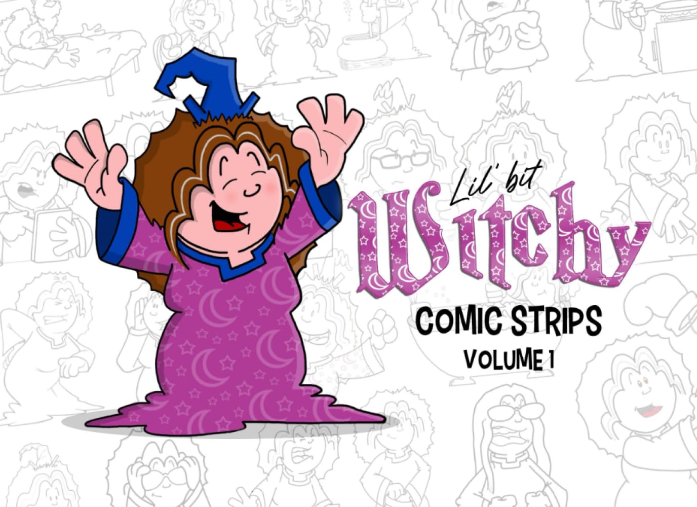 Lil' Bit Witchy: Comic Strips: Volume 1 : Case, Mr Andy: Amazon.co.uk ...