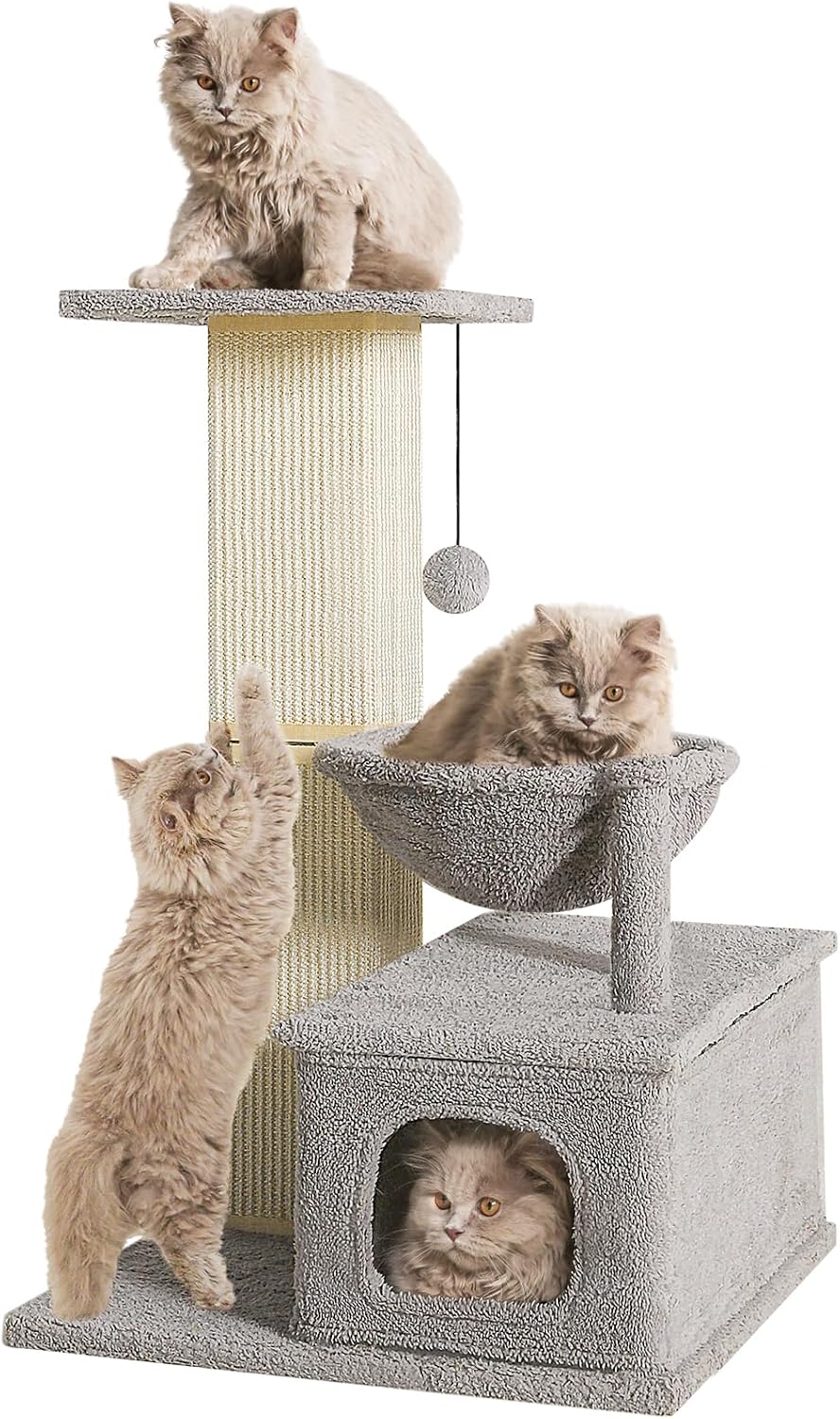 Small Cat Tree, 31 Inches Tall Cat Scratching Post Australia | Ubuy
