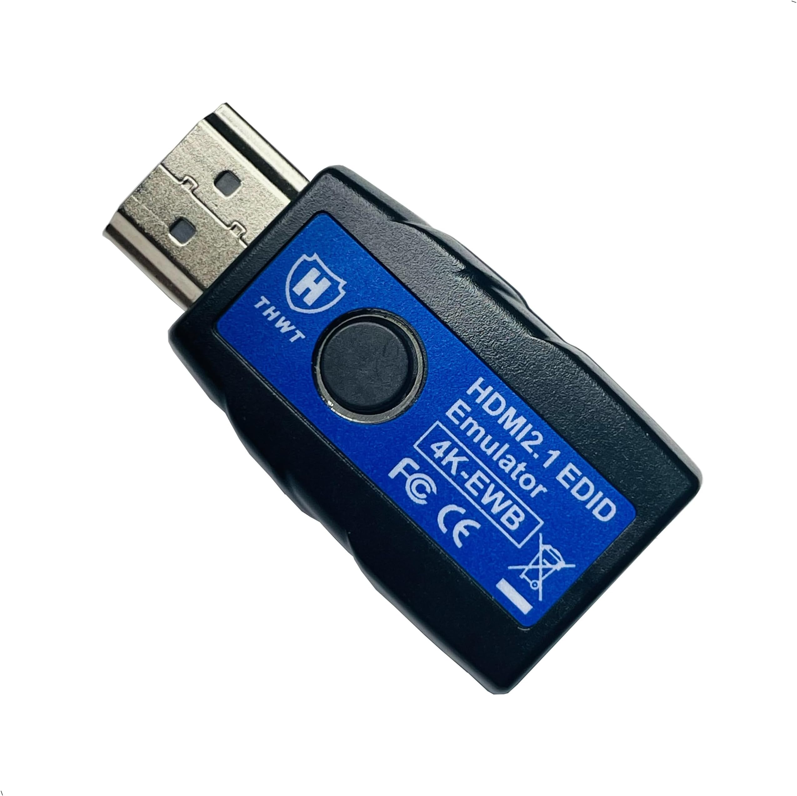 Amazon.com: THWT HDMI 2.1 4K EDID Emulator (Model: 4K-EWB), Supports ...