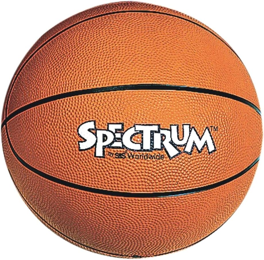 Amazon.com: S&S Worldwide Spectrum Rubber Basketball Mini : Sports ...