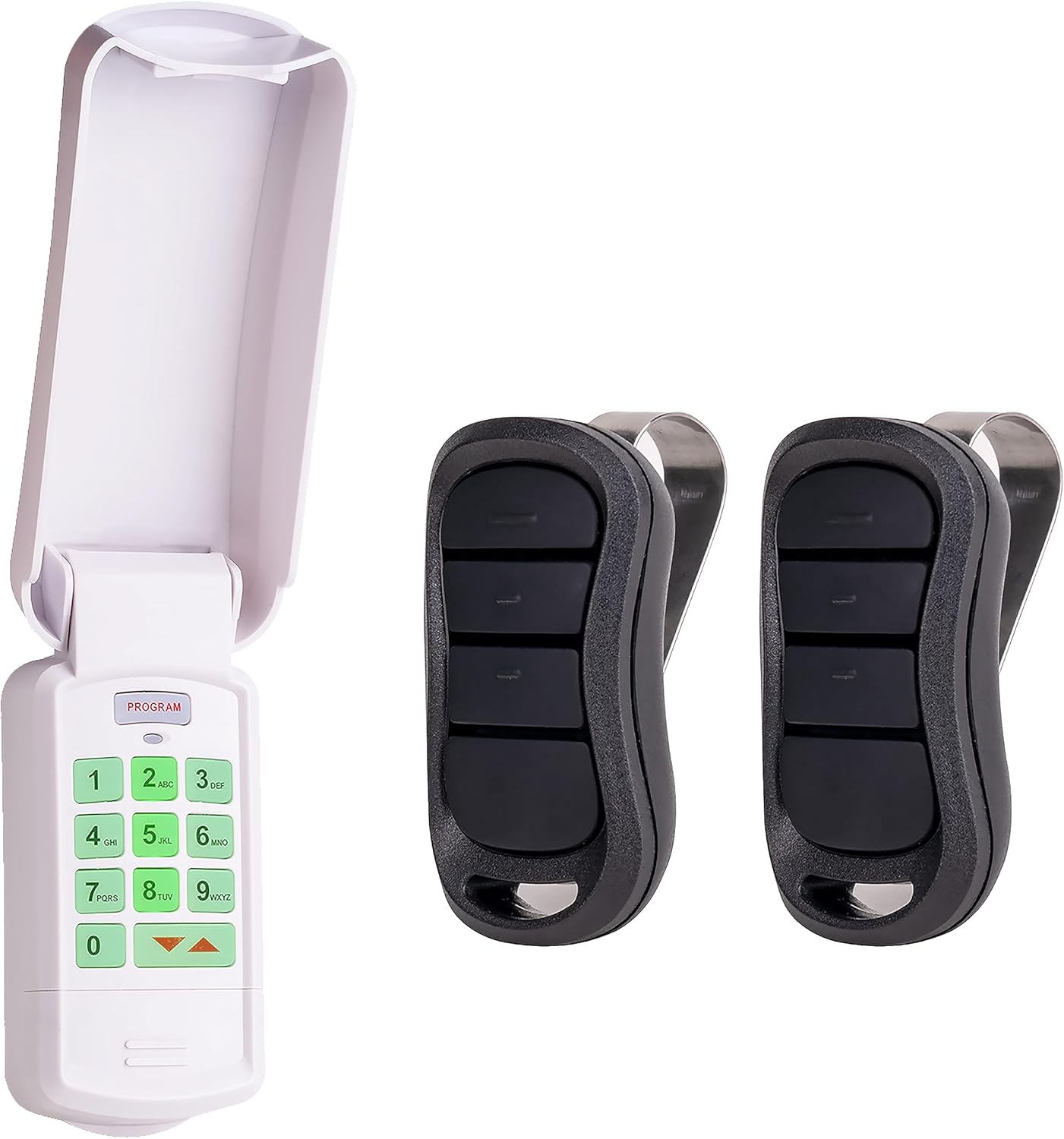 New Upgrade GK-R OKP-BX Garage Door Opener Wireless Keypad with 2 Pack ...