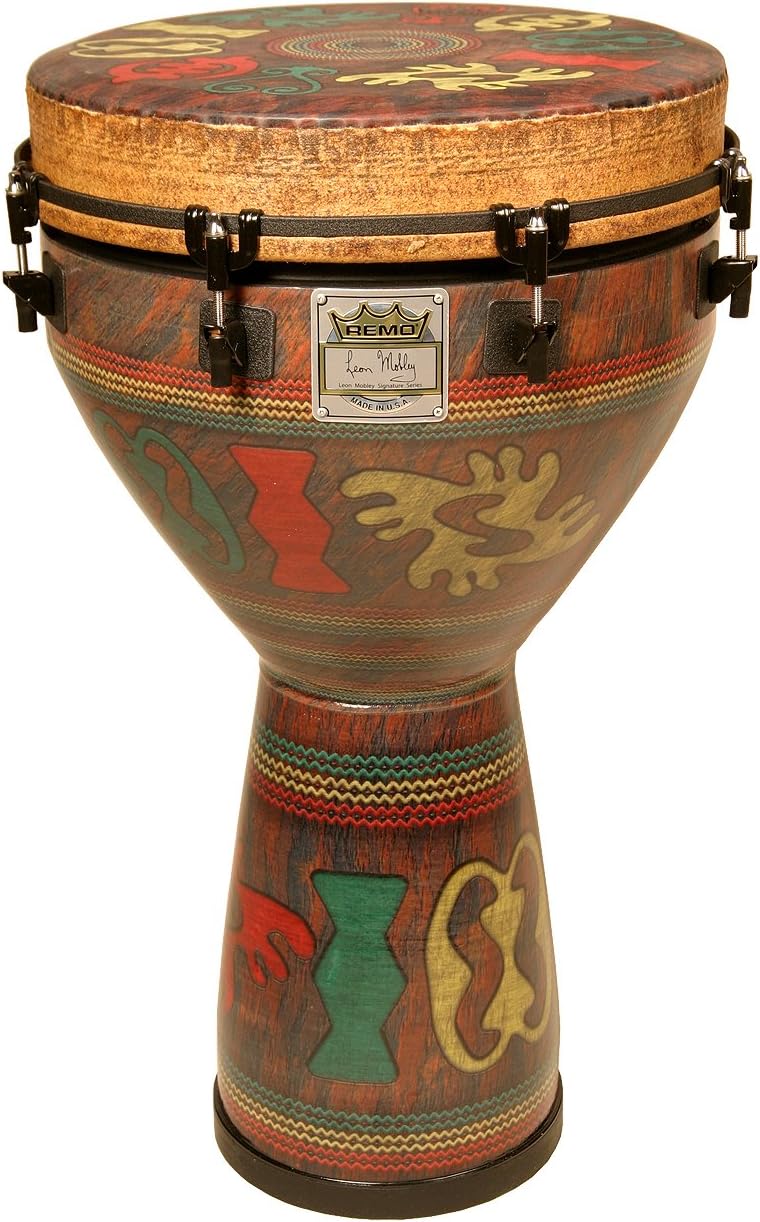 Amazon.com: Remo Djembe, Key-Tuned, Adinkra, 12-by-24-Inch (Package Of ...